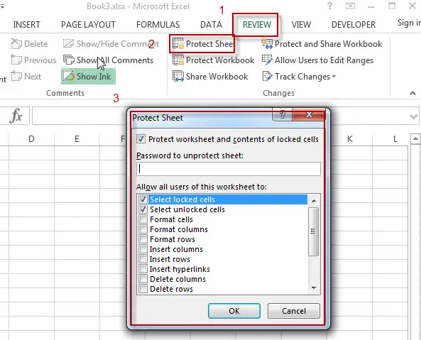 Excel Protect Free Excel Tutorial