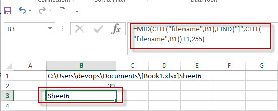 Get The Current Worksheet Name Only Free Excel Tutorial