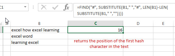 How To Get Last Word From Text String In Excel Free Excel Tutorial