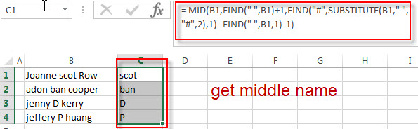 Sort Names By Middle Name In Excel Free Excel Tutorial