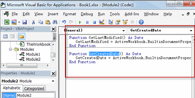 Insert Created Date And Last Modified Date In Cells Free Excel Tutorial