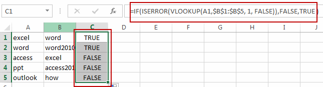 Check If Value In A Column Exists In Another Column In Excel Free 