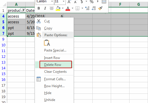 How To Delete Rows If It Doesn t Contain Certain Text In Excel Free 