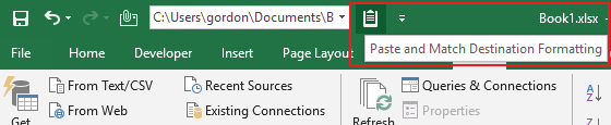 Excel Always Match Destination Formatting While Pasting Free Excel 