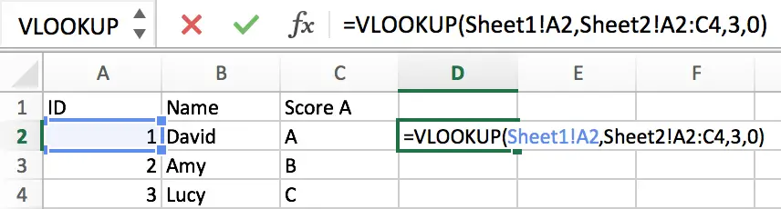 How To Merge Tables From Different Sheets Into One Table By VLOOKUP In 