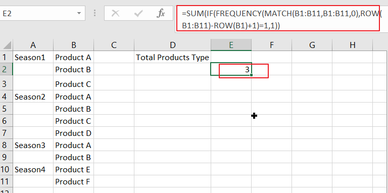 How To Count Only Unique Values Excluding Duplicates In Excel Free 