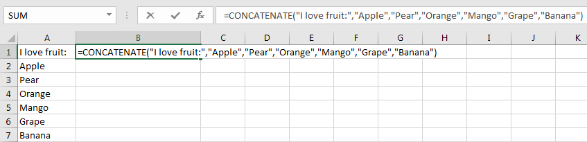 How To Combine Texts In Multiple Rows Into One Cell Quickly In Excel Free Excel Tutorial