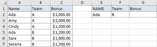 VLOOKUP With Multiple Lookup Values Free Excel Tutorial
