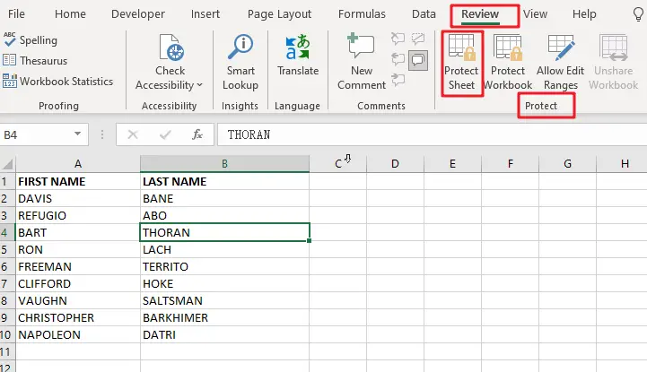 How To Insert Comments In Protected Worksheet In Excel Free Excel Tutorial