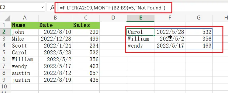 Filter Data By Date Field Free Excel Tutorial
