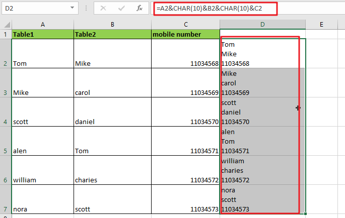 Insert Line Break Free Excel Tutorial