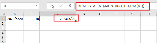 Add Months To Date In Excel Free Excel Tutorial
